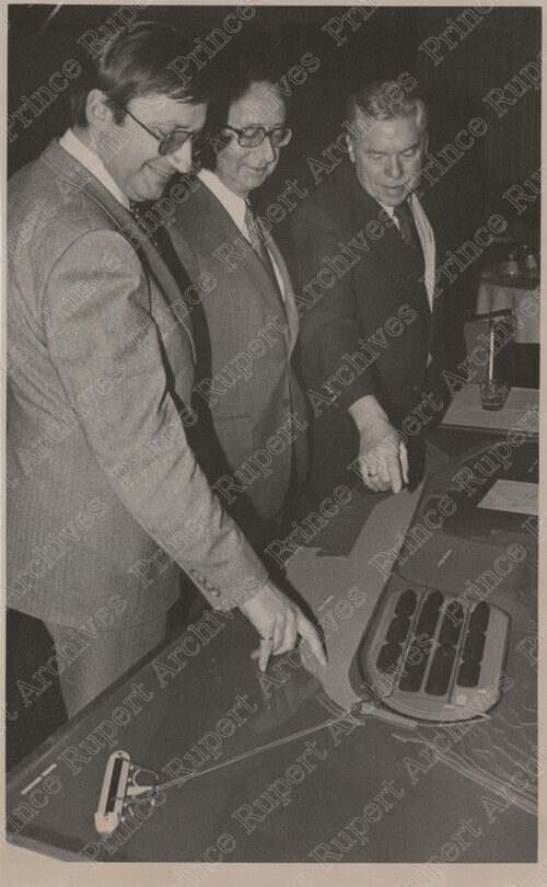 Title: Chairman of the National Harbours Board of Canada Pierre Franche ...
