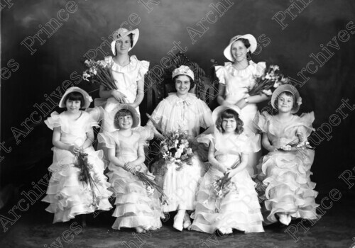 Title: May Queen at Prince Rupert, B.C. in 1935