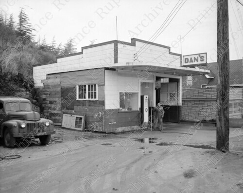 Title: Dan Lippett at Dan's Garage at 342 McBride Street in Prince ...